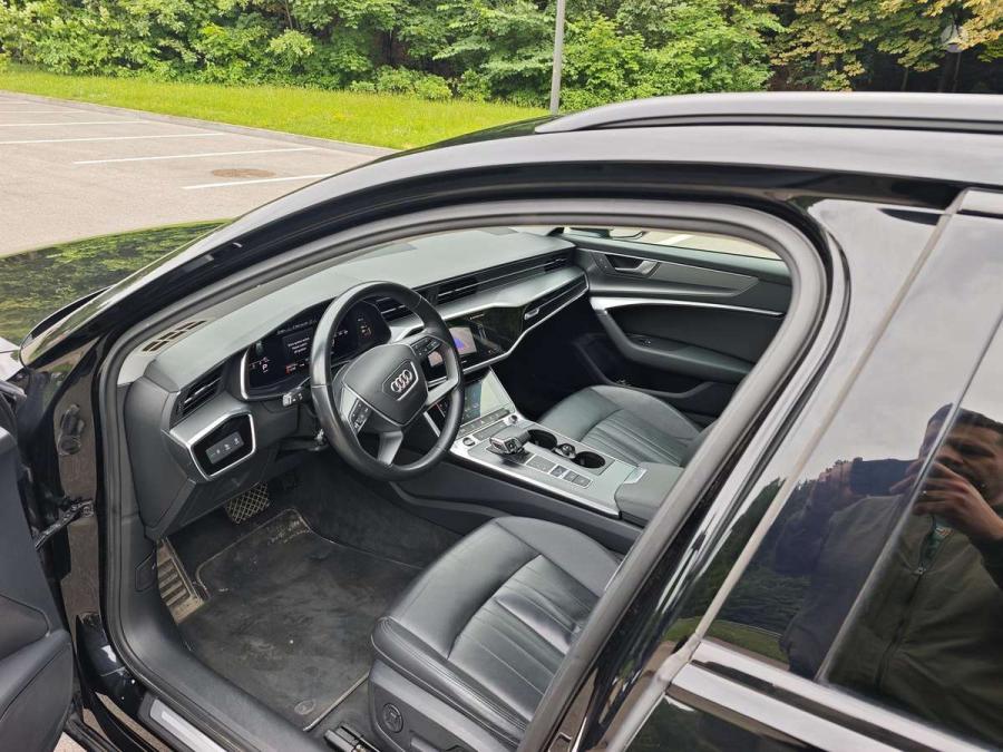 Black Audi A6 2021 in Kaunas, with an engine capacity of 1.97 L and mileage of 245 thousand km for 19000 €, photo 9 on AUTOMOTO.COM.LV