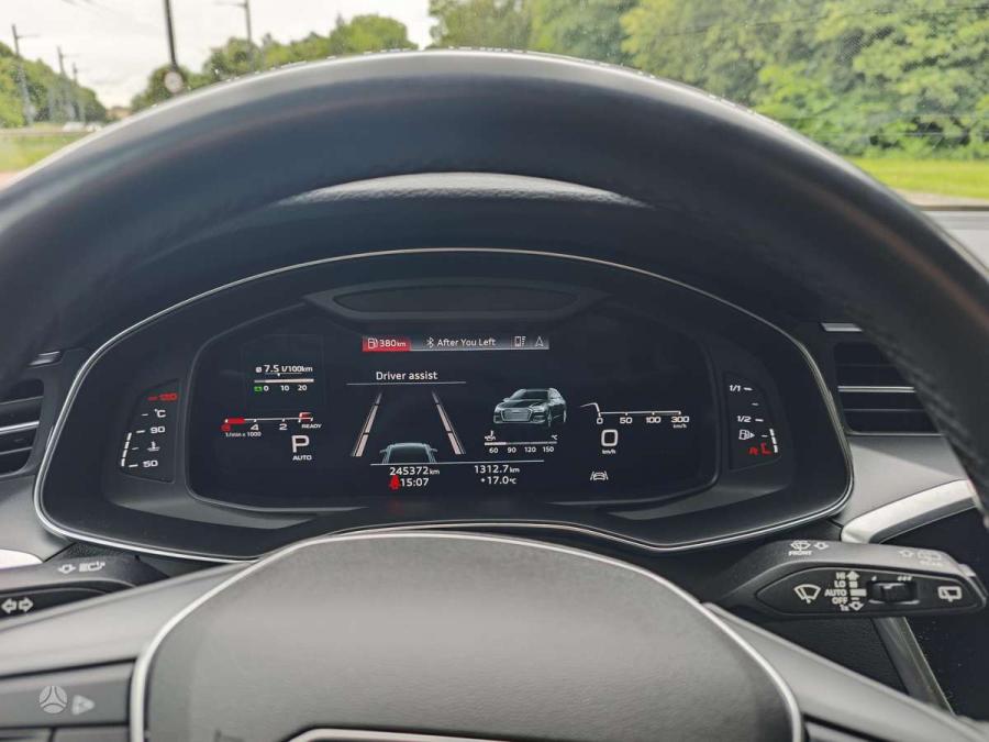 Black Audi A6 2021 in Kaunas, with an engine capacity of 1.97 L and mileage of 245 thousand km for 19000 €, photo 12 on AUTOMOTO.COM.LV