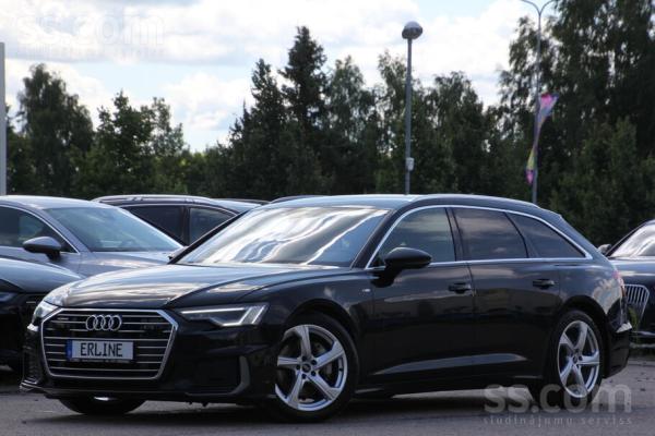 Black Audi A6 2021 in Tukums, with an engine capacity of 3.00 L and mileage of 296 thousand km for 20990 €, photo 1 on AUTOMOTO.COM.LV