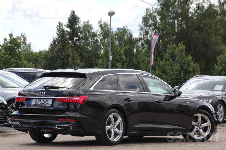 Black Audi A6 2021 in Tukums, with an engine capacity of 3.00 L and mileage of 296 thousand km for 20990 €, photo 3 on AUTOMOTO.COM.LV