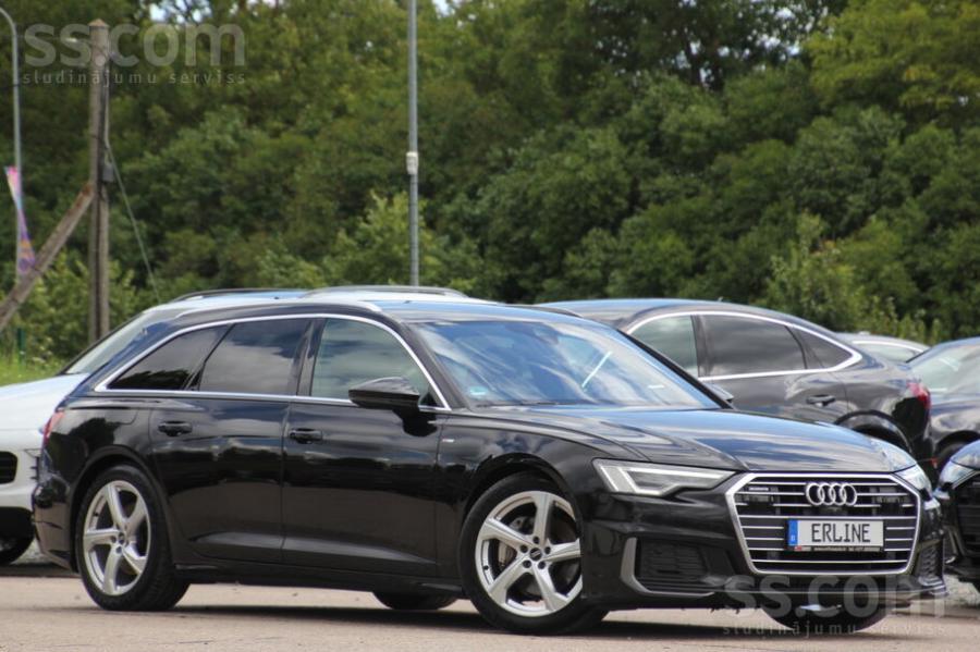 Black Audi A6 2021 in Tukums, with an engine capacity of 3.00 L and mileage of 296 thousand km for 20990 €, photo 4 on AUTOMOTO.COM.LV
