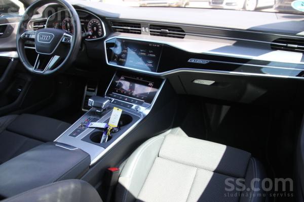 Black Audi A6 2021 in Tukums, with an engine capacity of 3.00 L and mileage of 296 thousand km for 20990 €, photo 5 on AUTOMOTO.COM.LV