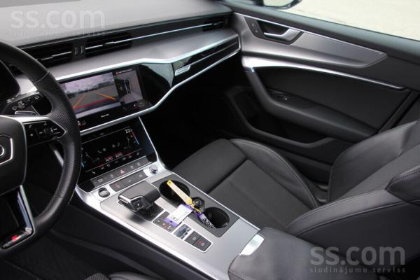 Black Audi A6 2021 in Tukums, with an engine capacity of 3.00 L and mileage of 296 thousand km for 20990 €, photo 7 on AUTOMOTO.COM.LV