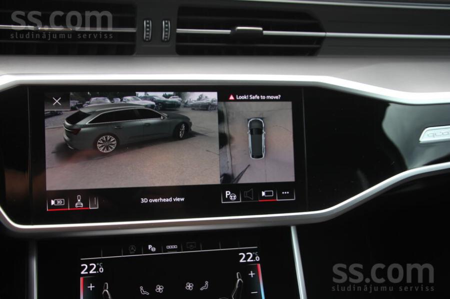 Black Audi A6 2021 in Tukums, with an engine capacity of 3.00 L and mileage of 296 thousand km for 20990 €, photo 10 on AUTOMOTO.COM.LV