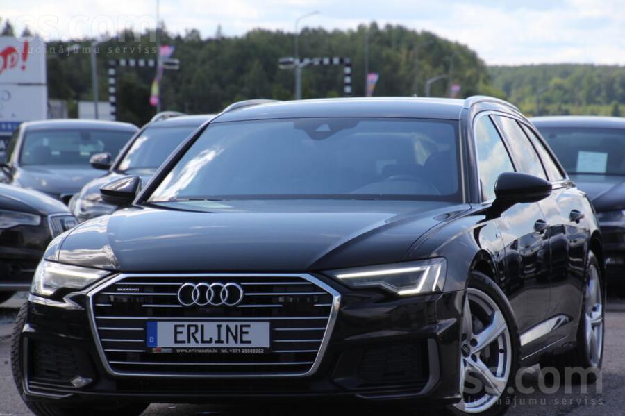Black Audi A6 2021 in Tukums, with an engine capacity of 3.00 L and mileage of 296 thousand km for 20990 €, photo 12 on AUTOMOTO.COM.LV