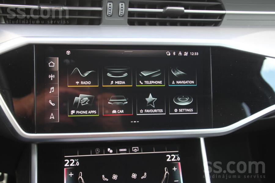 Black Audi A6 2021 in Tukums, with an engine capacity of 3.00 L and mileage of 296 thousand km for 20990 €, photo 18 on AUTOMOTO.COM.LV