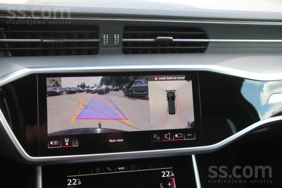 Black Audi A6 2021 in Tukums, with an engine capacity of 3.00 L and mileage of 296 thousand km for 20990 €, photo 25 on AUTOMOTO.COM.LV