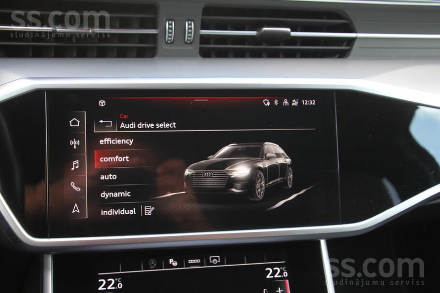 Black Audi A6 2021 in Tukums, with an engine capacity of 3.00 L and mileage of 296 thousand km for 20990 €, photo 26 on AUTOMOTO.COM.LV