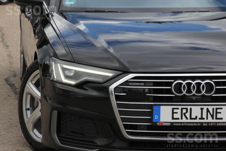 Black Audi A6 2021 in Tukums, with an engine capacity of 3.00 L and mileage of 296 thousand km for 20990 €, photo 27 on AUTOMOTO.COM.LV