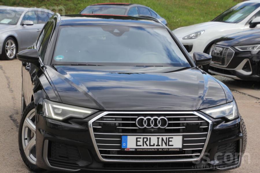 Black Audi A6 2021 in Tukums, with an engine capacity of 3.00 L and mileage of 296 thousand km for 20990 €, photo 28 on AUTOMOTO.COM.LV