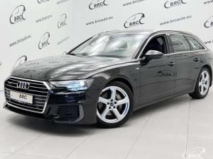 Black Audi A6 2021 in Vilnius, with an engine capacity of 2.97 L and mileage of 180 thousand km for 21900 €, photo  on AUTOMOTO.COM.LV