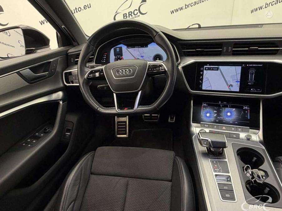 Черный Ауди А6 2021 в Вильнюс, объемом двигателя 2.97 л и пробегом 180 тыс. км за 21900 €, фото 17 на AUTOMOTO.COM.LV