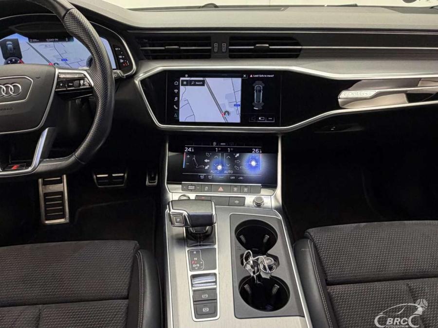 Черный Ауди А6 2021 в Вильнюс, объемом двигателя 2.97 л и пробегом 180 тыс. км за 21900 €, фото 18 на AUTOMOTO.COM.LV