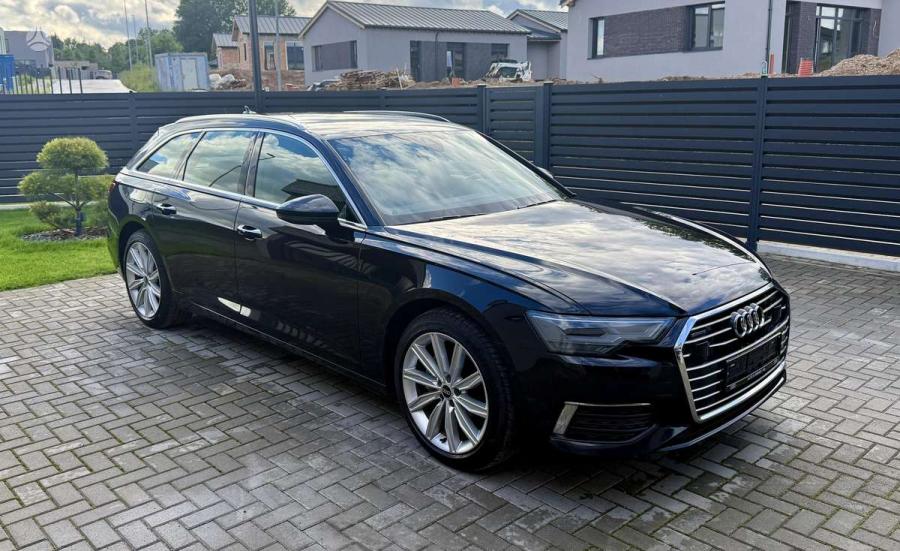 Black Audi A6 2021 in Vilnius, with an engine capacity of 1.97 L and mileage of 139 thousand km for 25290 €, photo 3 on AUTOMOTO.COM.LV