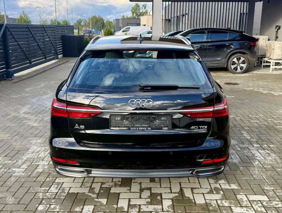 Black Audi A6 2021 in Vilnius, with an engine capacity of 1.97 L and mileage of 139 thousand km for 25290 €, photo 7 on AUTOMOTO.COM.LV