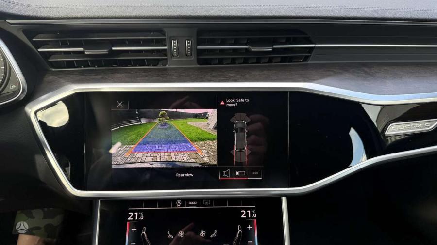 Black Audi A6 2021 in Vilnius, with an engine capacity of 1.97 L and mileage of 139 thousand km for 25290 €, photo 18 on AUTOMOTO.COM.LV