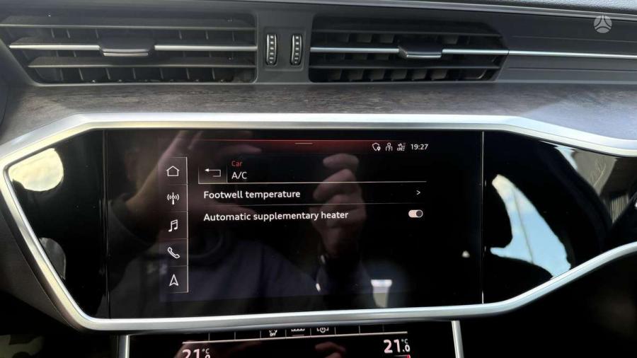Black Audi A6 2021 in Vilnius, with an engine capacity of 1.97 L and mileage of 139 thousand km for 25290 €, photo 24 on AUTOMOTO.COM.LV