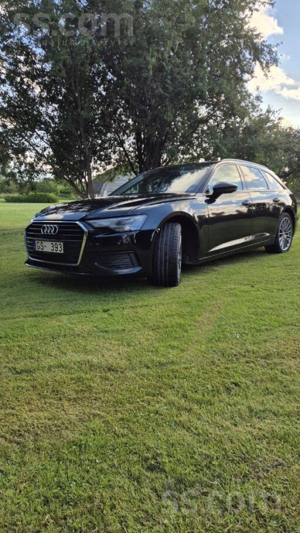 Black Audi A6 2021 in Riga, with an engine capacity of 2.00 L and mileage of 276 thousand km for 19500 €, photo 1 on AUTOMOTO.COM.LV