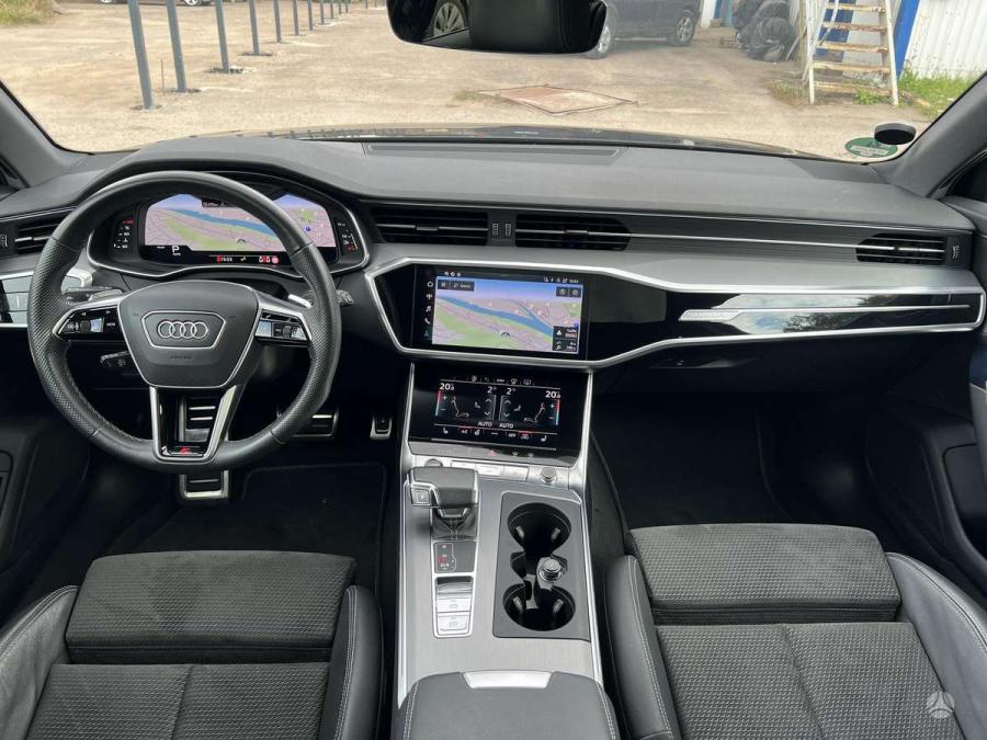 Melns Audi A6 2021 Kauņa, ar dzinēja tilpumu 2.97 L un nobraukumu 66 tūkst. km par 22900 €, foto 24 vietnē AUTOMOTO.COM.LV