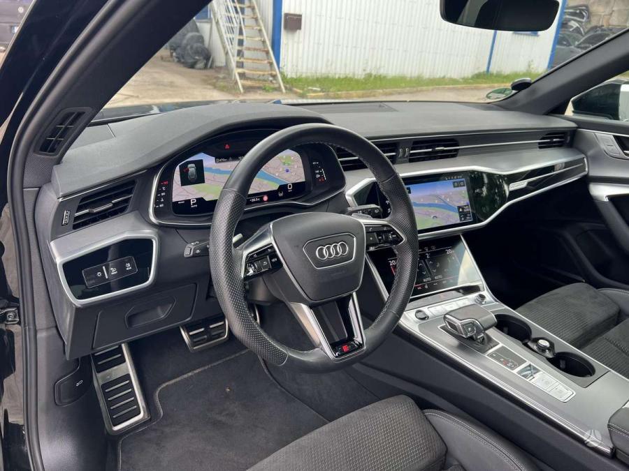 Melns Audi A6 2021 Kauņa, ar dzinēja tilpumu 2.97 L un nobraukumu 66 tūkst. km par 22900 €, foto 25 vietnē AUTOMOTO.COM.LV