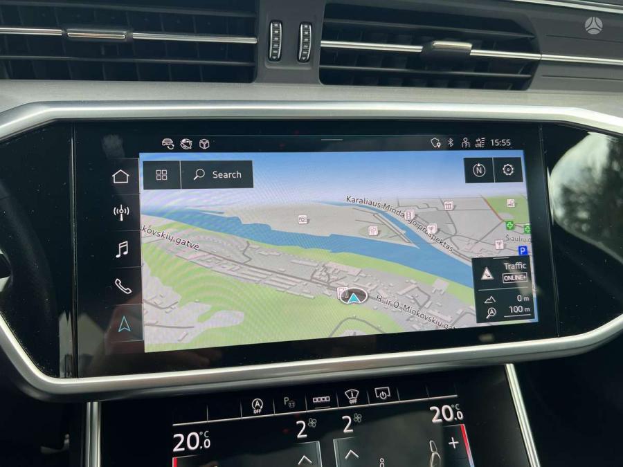Melns Audi A6 2021 Kauņa, ar dzinēja tilpumu 2.97 L un nobraukumu 66 tūkst. km par 22900 €, foto 32 vietnē AUTOMOTO.COM.LV