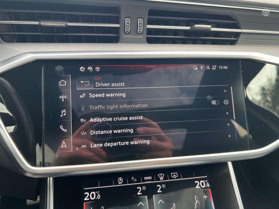 Melns Audi A6 2021 Kauņa, ar dzinēja tilpumu 2.97 L un nobraukumu 66 tūkst. km par 22900 €, foto 37 vietnē AUTOMOTO.COM.LV