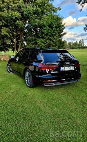 Black Audi A6 2021 in Riga, with an engine capacity of 2.00 L and mileage of 277 thousand km for 19500 €, photo  on AUTOMOTO.COM.LV