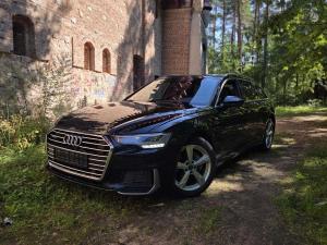 Black Audi A6 2021 in Vilnius, with an engine capacity of 1.97 L and mileage of 148 thousand km for 18700 €, photo  on AUTOMOTO.COM.LV