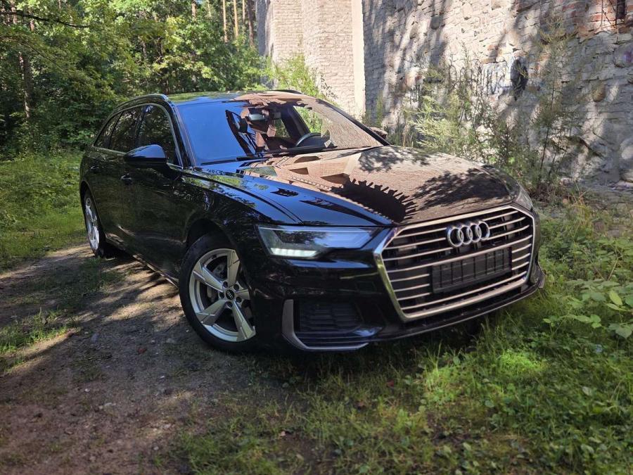 Black Audi A6 2021 in Vilnius, with an engine capacity of 1.97 L and mileage of 148 thousand km for 18700 €, photo 4 on AUTOMOTO.COM.LV