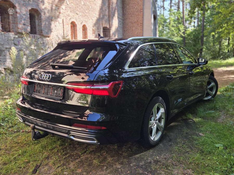 Black Audi A6 2021 in Vilnius, with an engine capacity of 1.97 L and mileage of 148 thousand km for 18700 €, photo 7 on AUTOMOTO.COM.LV