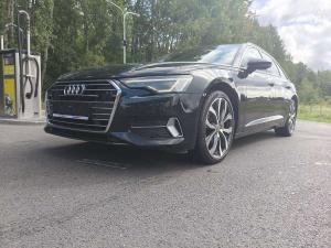 Black Audi A6 2021 in Kaunas, with an engine capacity of 1.97 L and mileage of 225 thousand km for 20700 €, photo  on AUTOMOTO.COM.LV