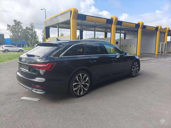 Black Audi A6 2021 in Kaunas, with an engine capacity of 1.97 L and mileage of 225 thousand km for 20700 €, photo 4 on AUTOMOTO.COM.LV