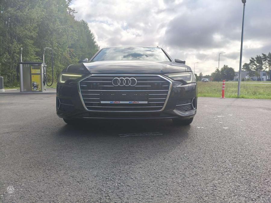 Black Audi A6 2021 in Kaunas, with an engine capacity of 1.97 L and mileage of 225 thousand km for 20700 €, photo 5 on AUTOMOTO.COM.LV