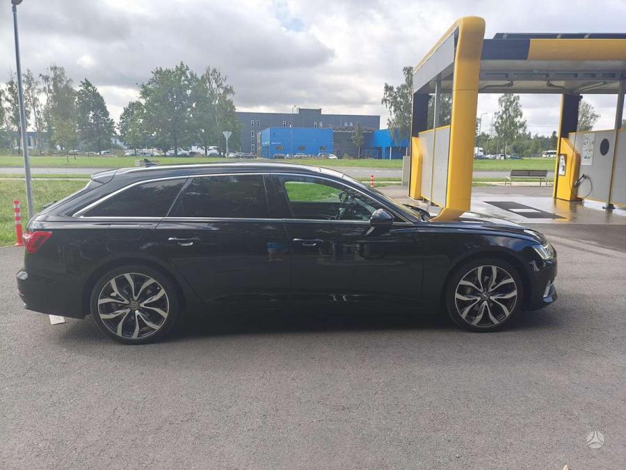 Black Audi A6 2021 in Kaunas, with an engine capacity of 1.97 L and mileage of 225 thousand km for 20700 €, photo 6 on AUTOMOTO.COM.LV