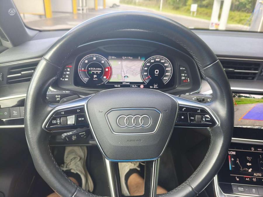 Black Audi A6 2021 in Kaunas, with an engine capacity of 1.97 L and mileage of 225 thousand km for 20700 €, photo 40 on AUTOMOTO.COM.LV