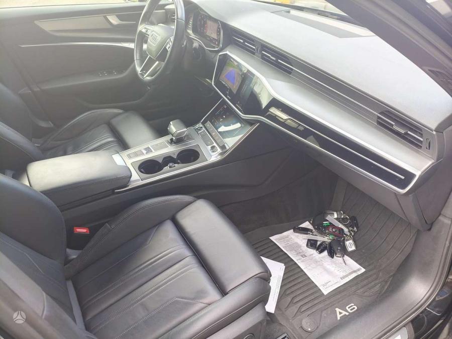 Black Audi A6 2021 in Kaunas, with an engine capacity of 1.97 L and mileage of 225 thousand km for 20700 €, photo 29 on AUTOMOTO.COM.LV