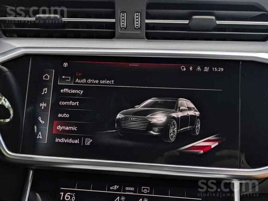 Melns Audi A6 2021 Tukums, ar dzinēja tilpumu 2.00 L un nobraukumu 154 tūkst. km par 27700 €, foto 19 vietnē AUTOMOTO.COM.LV