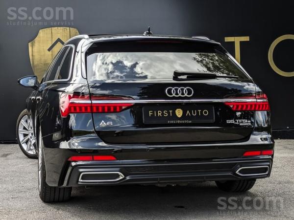 Black Audi A6 2021 in Tukums, with an engine capacity of 2.00 L and mileage of 154 thousand km for 27700 €, photo 4 on AUTOMOTO.COM.LV