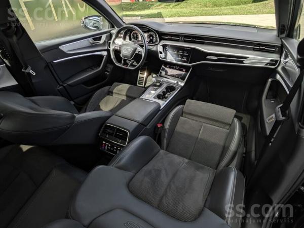 Black Audi A6 2021 in Tukums, with an engine capacity of 2.00 L and mileage of 154 thousand km for 27700 €, photo 6 on AUTOMOTO.COM.LV