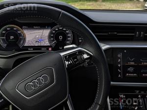 Black Audi A6 2021 in Tukums, with an engine capacity of 2.00 L and mileage of 154 thousand km for 27700 €, photo 13 on AUTOMOTO.COM.LV