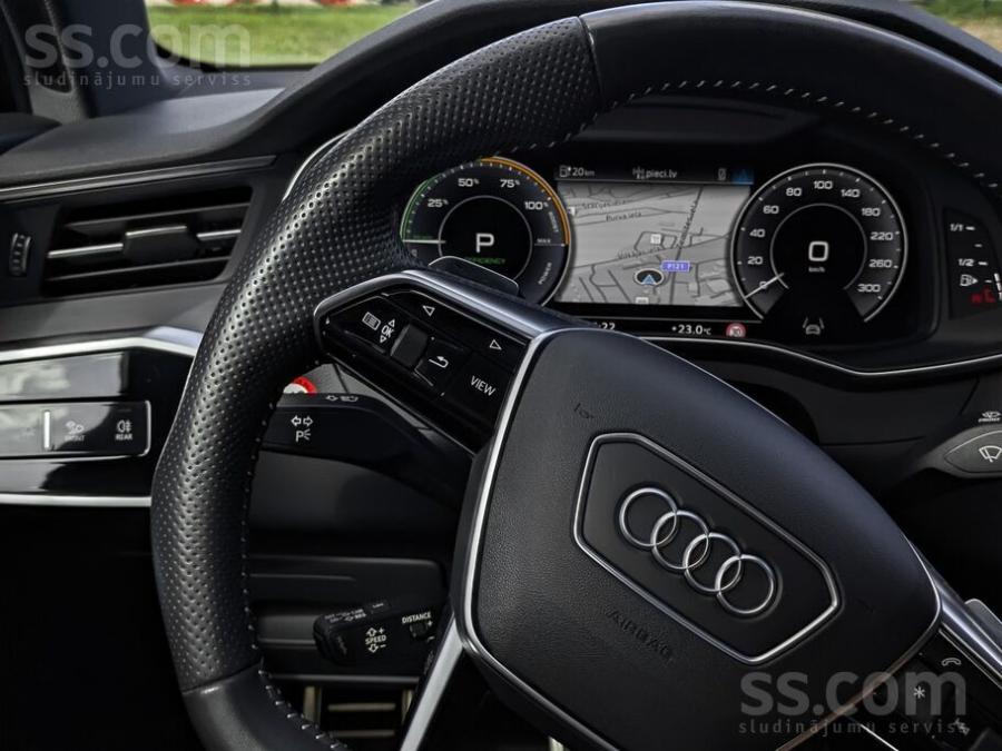 Black Audi A6 2021 in Tukums, with an engine capacity of 2.00 L and mileage of 154 thousand km for 27700 €, photo 16 on AUTOMOTO.COM.LV