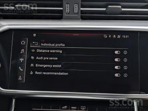 Black Audi A6 2021 in Tukums, with an engine capacity of 2.00 L and mileage of 154 thousand km for 27700 €, photo 22 on AUTOMOTO.COM.LV