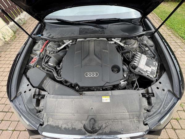 Black Audi A6 2021 in Vilnius, with an engine capacity of 2.97 L and mileage of 267 thousand km for 21500 €, photo 8 on AUTOMOTO.COM.LV