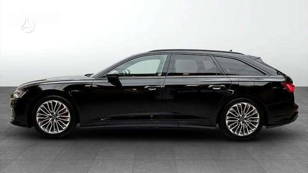 Black Audi A6 2021 in Vilnius, with an engine capacity of 1.98 L and mileage of 72 thousand km for 37900 €, photo 6 on AUTOMOTO.COM.LV