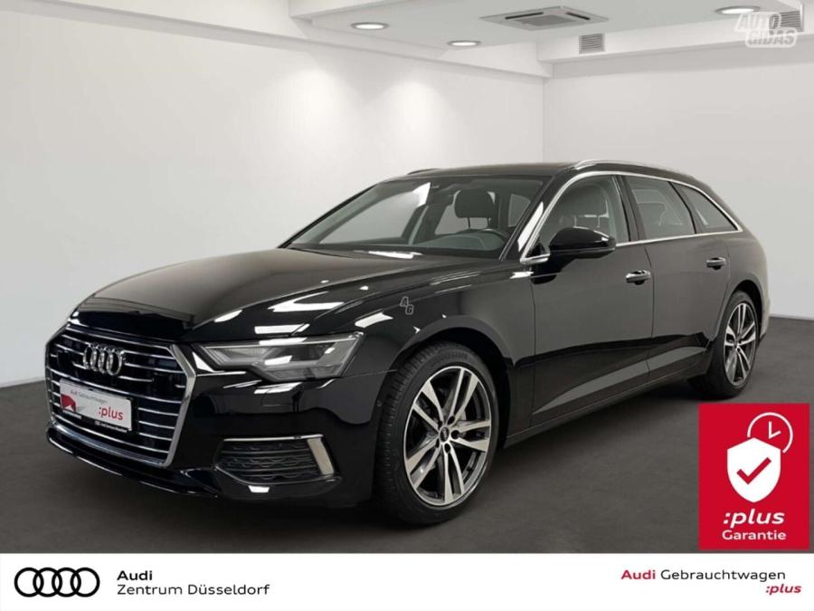 Melns Audi A6 2022 Kauņa, ar dzinēja tilpumu 2.00 L un nobraukumu 70 tūkst. km par 32597 €, foto 1 vietnē AUTOMOTO.COM.LV