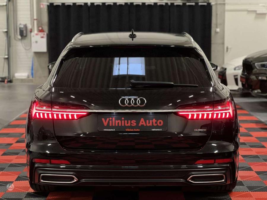 Black Audi A6 2022 in Vilnius, with an engine capacity of 2.00 L and mileage of 115 thousand km for 35490 €, photo 5 on AUTOMOTO.COM.LV