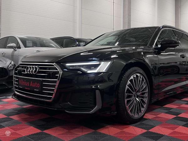 Black Audi A6 2022 in Vilnius, with an engine capacity of 2.00 L and mileage of 115 thousand km for 35490 €, photo 7 on AUTOMOTO.COM.LV