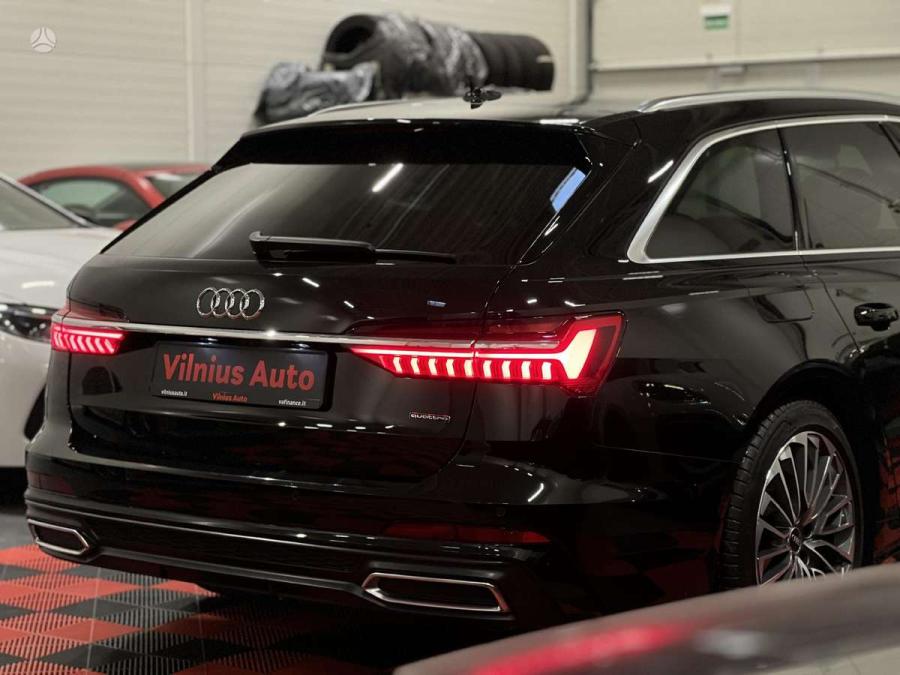 Black Audi A6 2022 in Vilnius, with an engine capacity of 2.00 L and mileage of 115 thousand km for 35490 €, photo 9 on AUTOMOTO.COM.LV