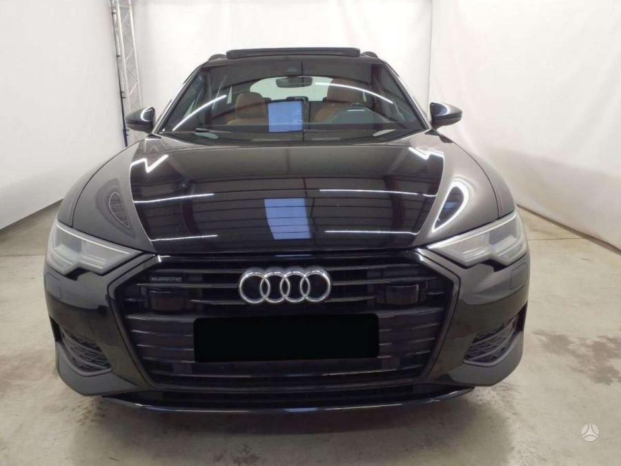 Black Audi A6 2022 in Vilnius, with an engine capacity of 2.97 L and mileage of 123 thousand km for 30990 €, photo 2 on AUTOMOTO.COM.LV