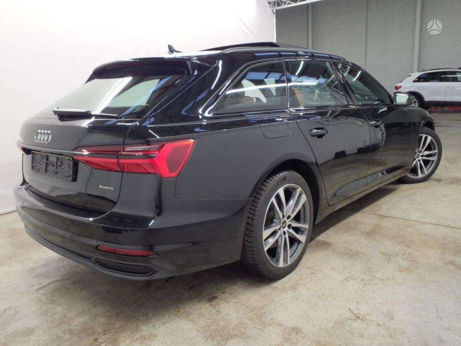 Black Audi A6 2022 in Vilnius, with an engine capacity of 2.97 L and mileage of 123 thousand km for 30990 €, photo 5 on AUTOMOTO.COM.LV